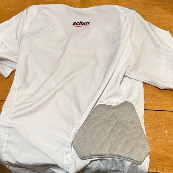 Schutt | Shirts | Schutt Mens White Padded Sports Jersey | Poshmark